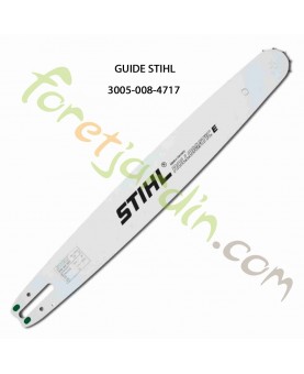 Guide Stihl 45 cm 3005 000 4717 Pas de 325 jauge 1.6 mm pour stihl