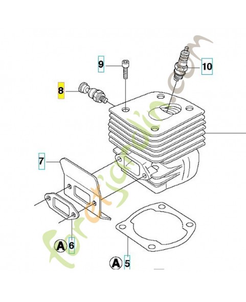 Valve - Pièce de détachée Husqvarna